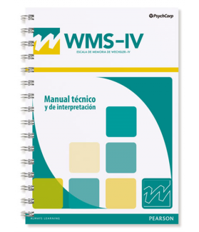 WMS IV, Escala de Memoria de Wechsler -IV - Pearson Clinical & Talent ...